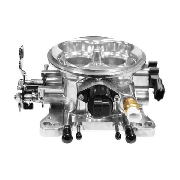 30033Universal 4150 4BBL Throttle Body, Brilliant, MAP - FiTech Fuel ...