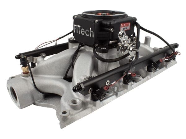 37854Go Port SBC Gen 1 Intake 200-550HP - FiTech Fuel Injection