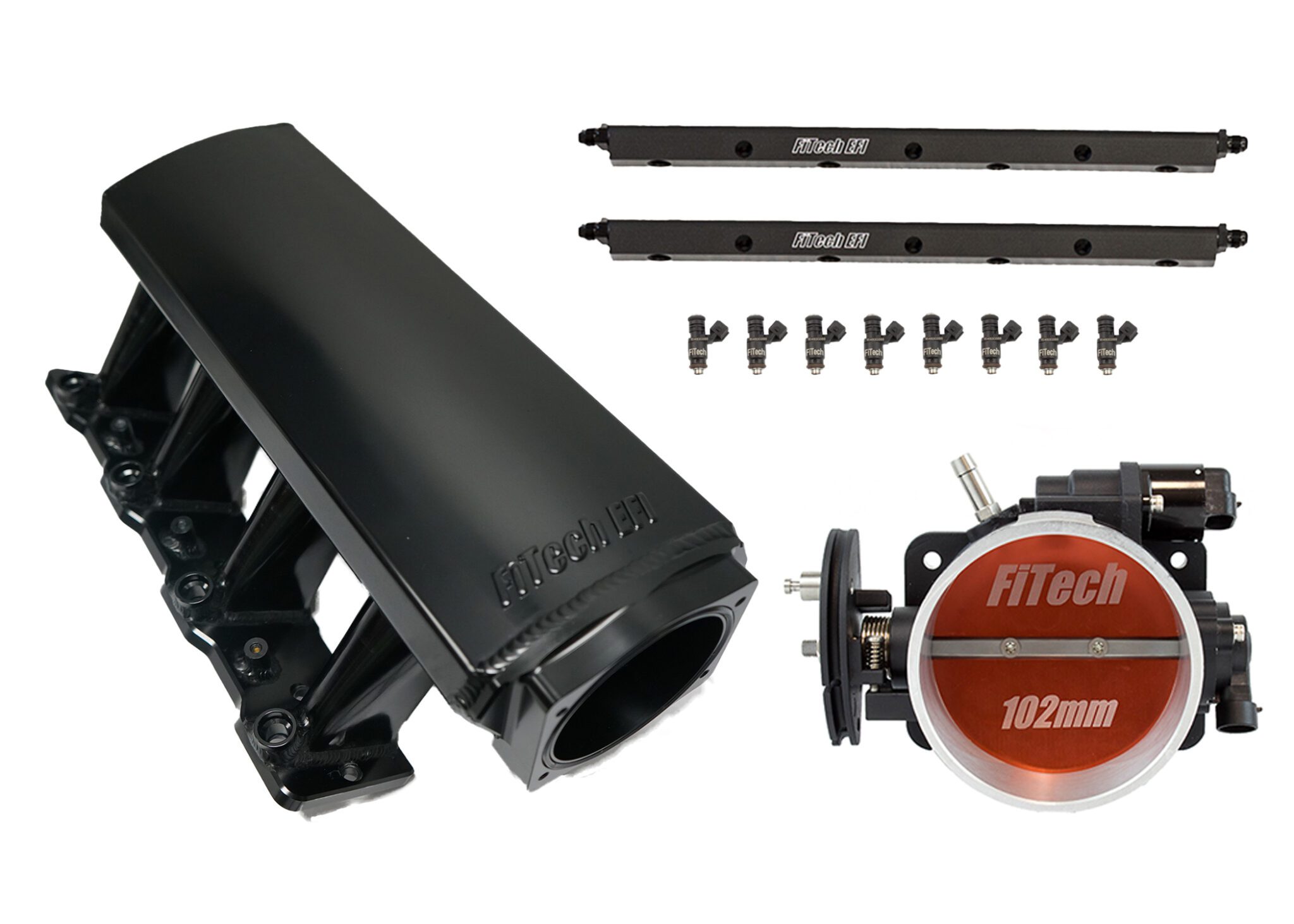 70076 Loaded LS1/LS2/LS6 Tall Aluminum Intake Manifold 750HP Kit ...