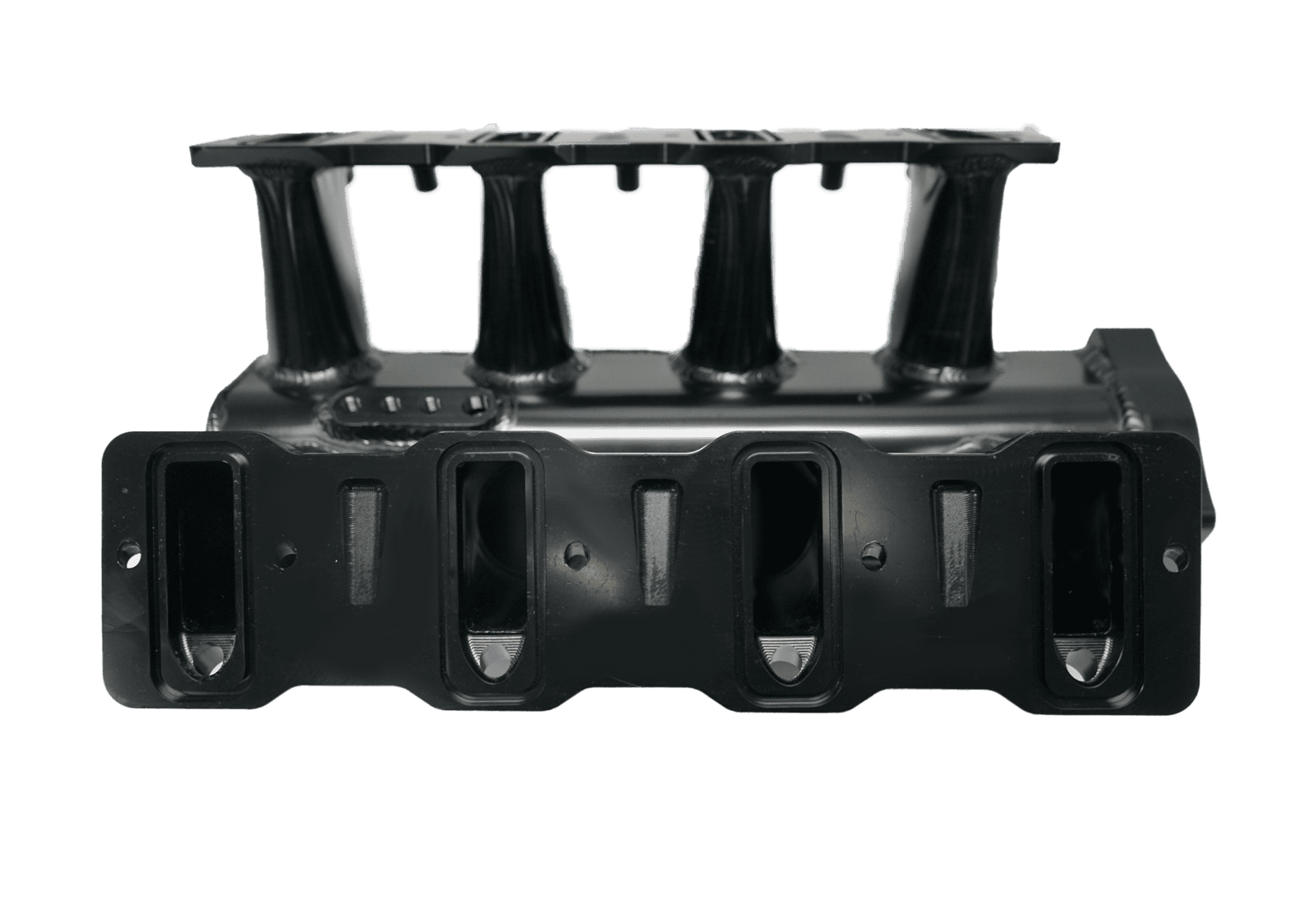 70066 LS1 Tall Aluminum Intake Manifold w/ Rails - FiTech Fuel Injection