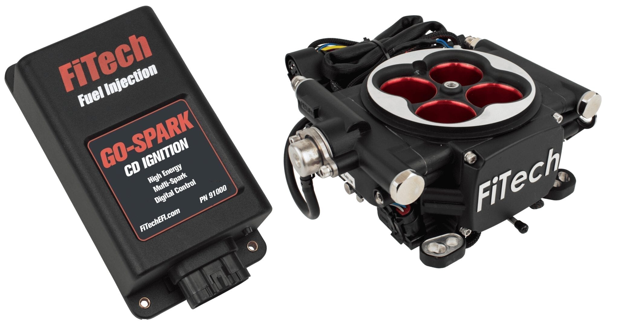 93004 Go EFI 4 - 600 HP EFI System - Power Adder - Matte Black Finish ...