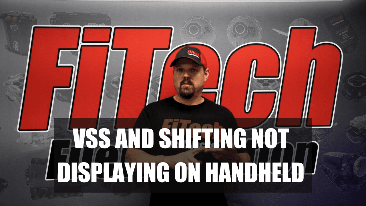 VSS & Shifting Not Displaying | Tech Tuesdays | EP70 - FiTech Fuel ...