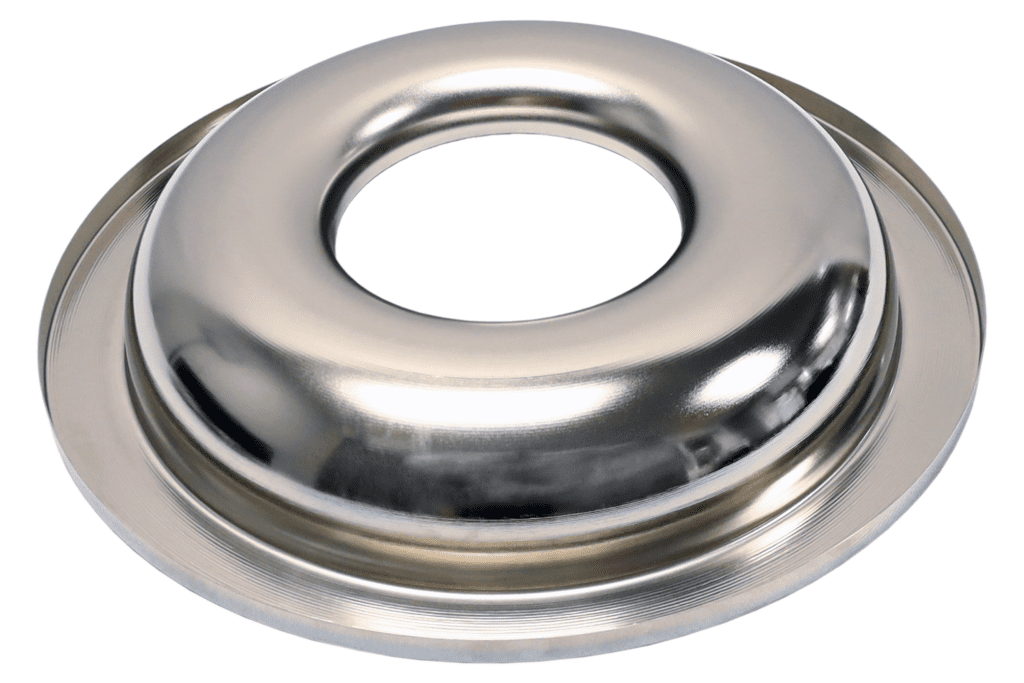 42000FiTech Chrome Air Filter Drop Base & Top - FiTech Fuel Injection