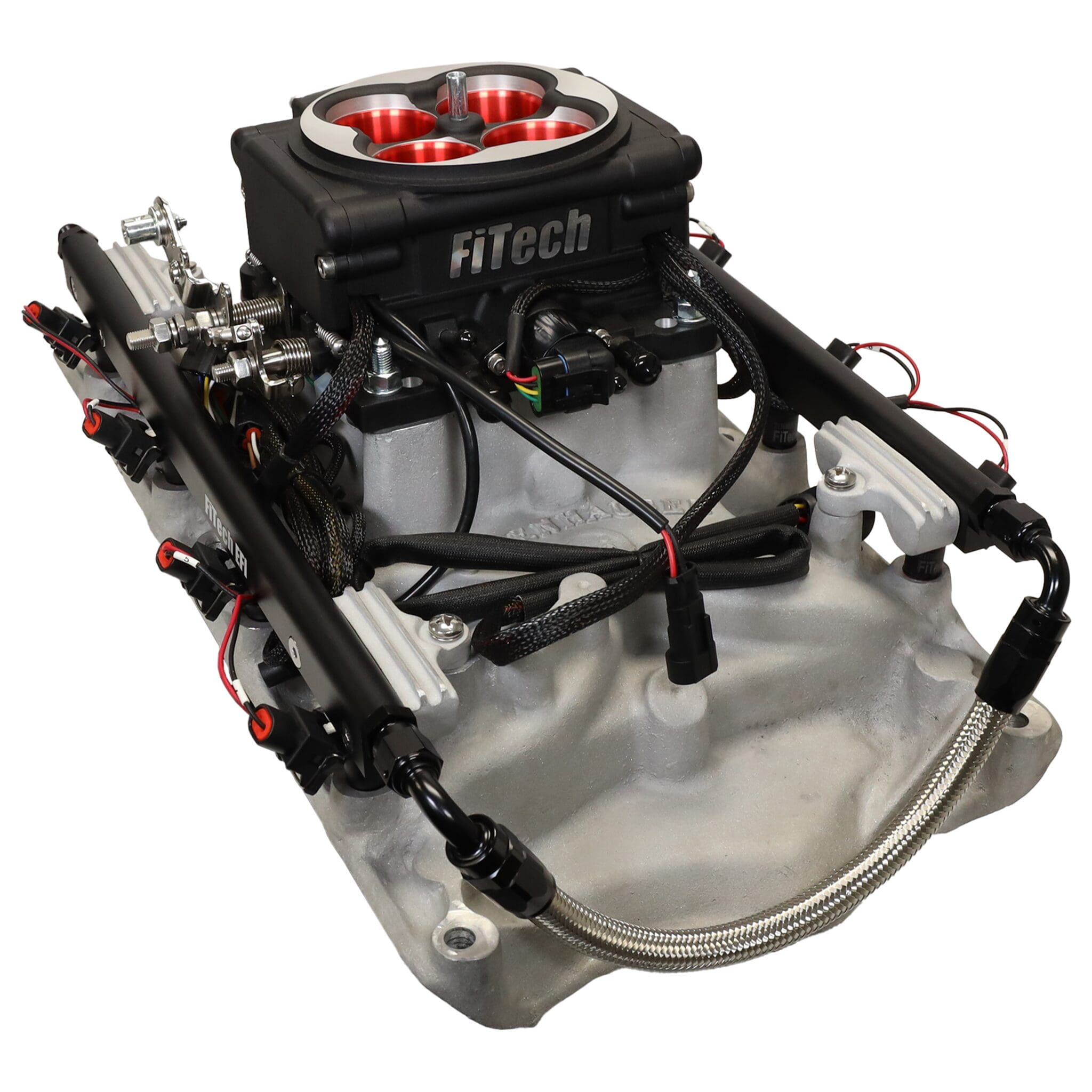 30202 FiTech Go Port Offenhauser 500 HP Ford 351W Port EFI System