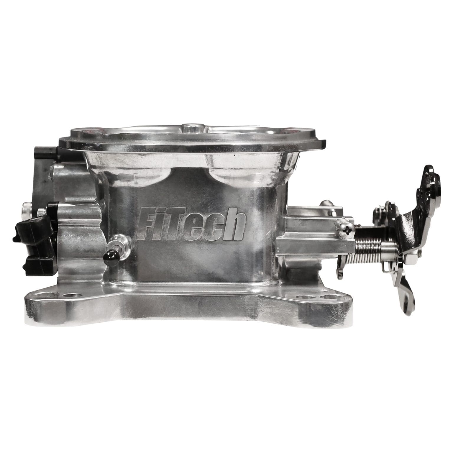 30033Universal 4150 4BBL Throttle Body, Brilliant, MAP - FiTech Fuel ...