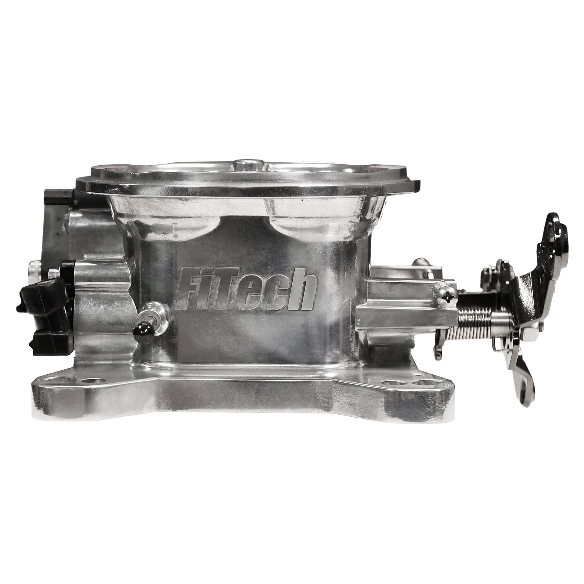 30033Universal 4150 4BBL Throttle Body, Brilliant, MAP - FiTech Fuel ...