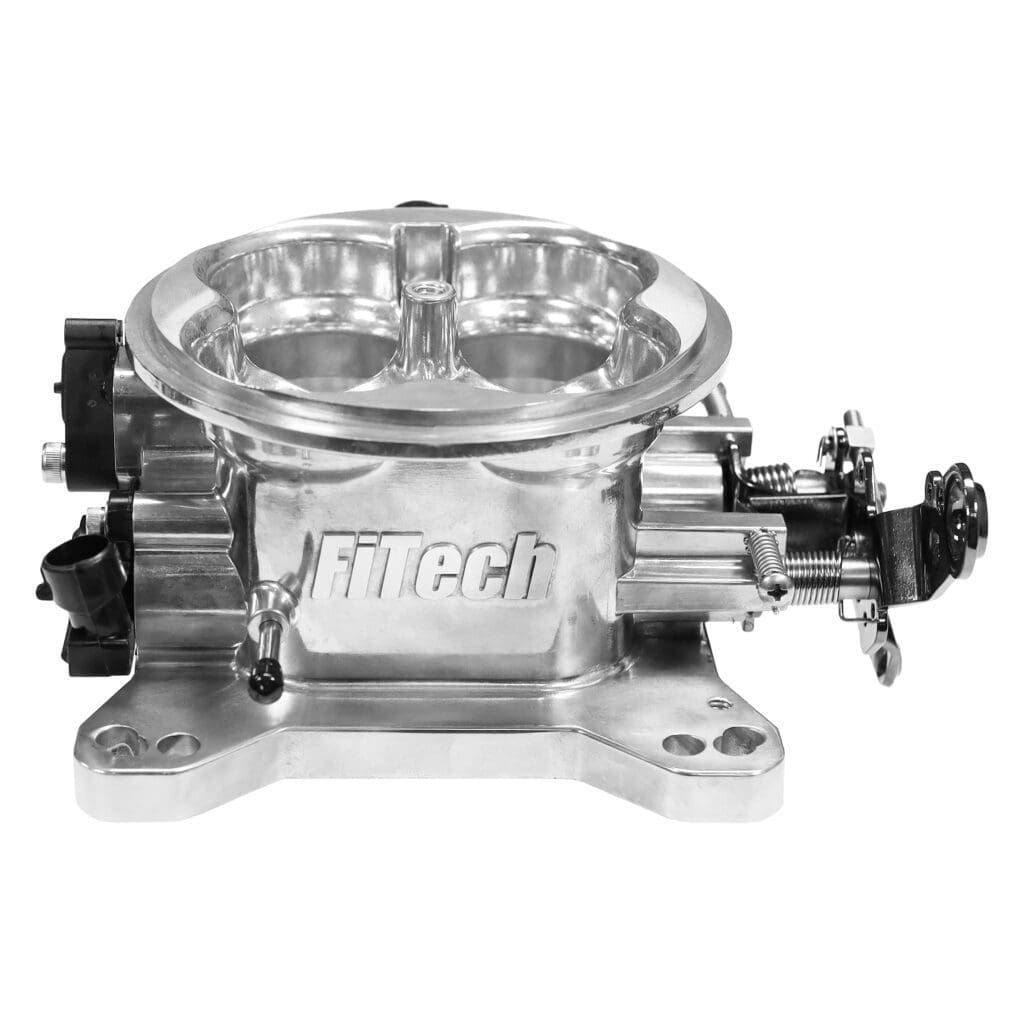 30033Universal 4150 4BBL Throttle Body, Brilliant, MAP - FiTech Fuel ...