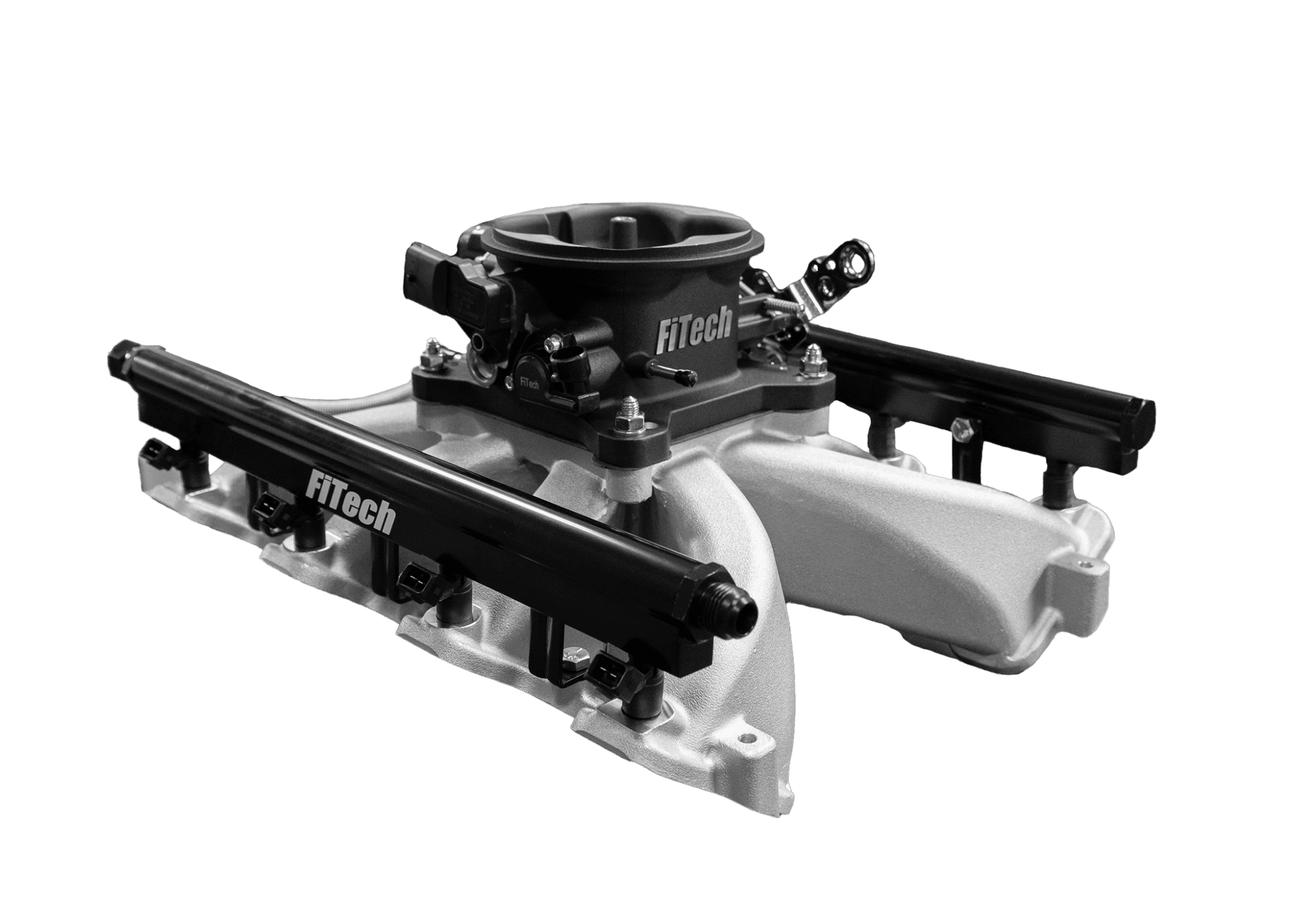 37012 Ultra Port LS 750 HP EFI Black System With LS3 Intake - FiTech ...