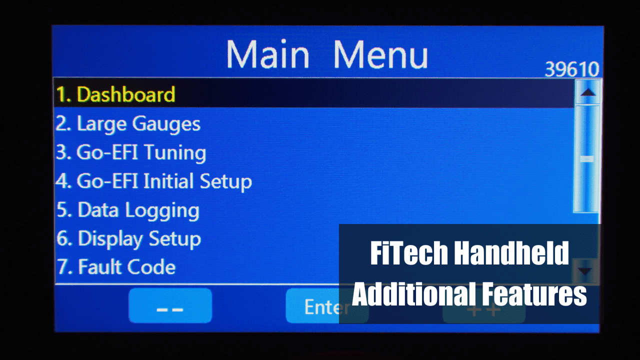 Handheld Features | Tech Tuesdays | EP99 - FiTech Fuel Injection