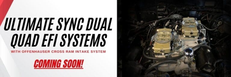 FiTech Ultimate Sync, Dual Quad Cross-Ram - Small Block Chevy